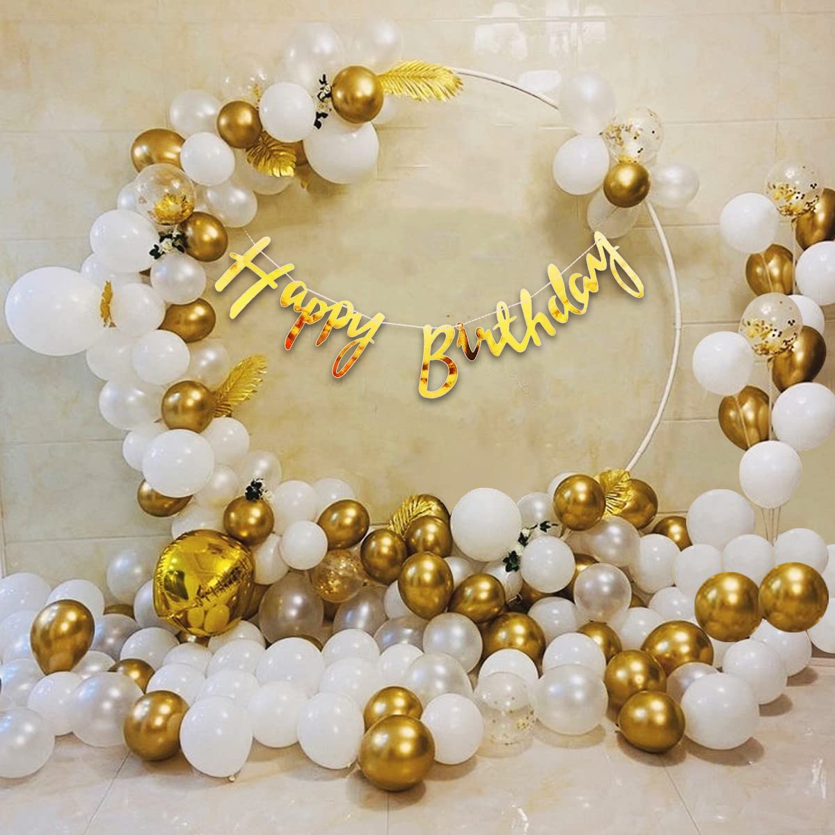 Buy Party Propz Golden Birthday Decoration Items Combo Of 47 Pcs buy-party-propz-golden-birthday-decoration-items-combo-of-47-pcs