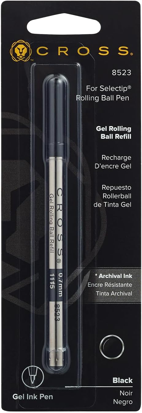 Cross 8523 Original Refill for Gel Ink Rollerball Pen, Medium Point ...