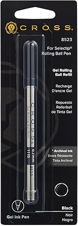 Cross 8523 Original Refill for Gel Ink Rollerball Pen, Medium Point ...