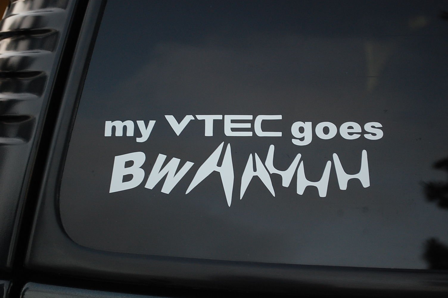 Jdm Vtec Warning Stickers