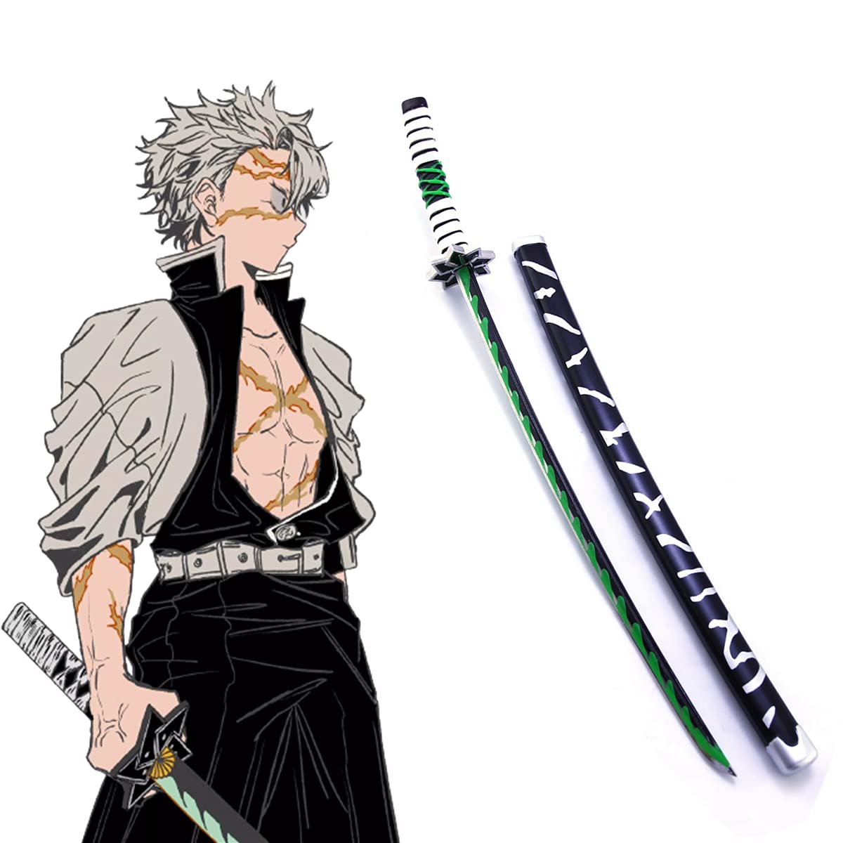 Demon Slayer Sword Mini Katana Sword Kimetsu No Yaiba Sword ...