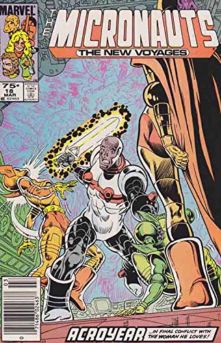 The Micronauts: The New Voyages #18: The Last Acroyear story!: Amazon ...