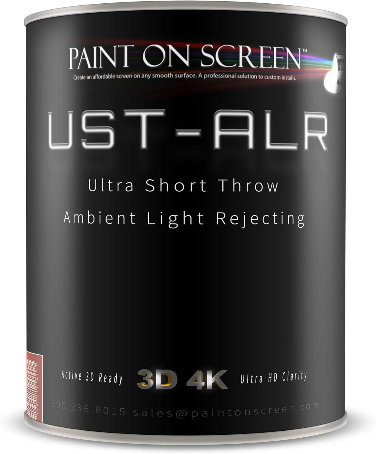 Amazon.com: Paint on Screen Projector Screen Paint with Ambient Light ...