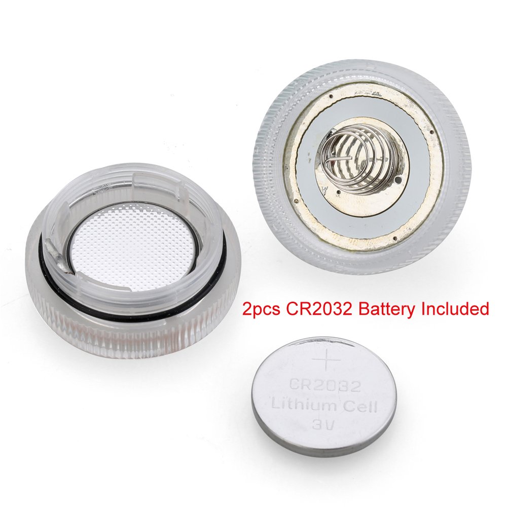 Snapklik.com : KITOSUN Submersible LED Lights Cr2032 Battery Powered ...