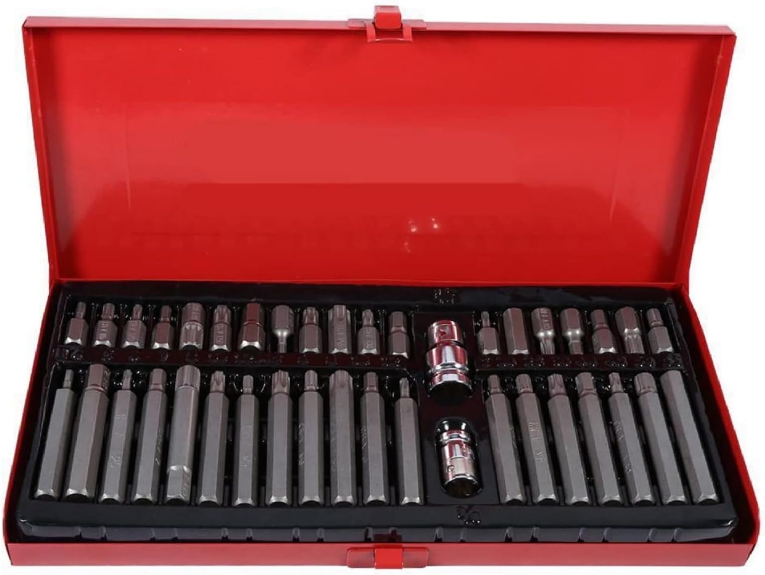 SNE_ 40 in 1 Hex Star Torx Spline Socket Bit Set Tool Kit Garage ...