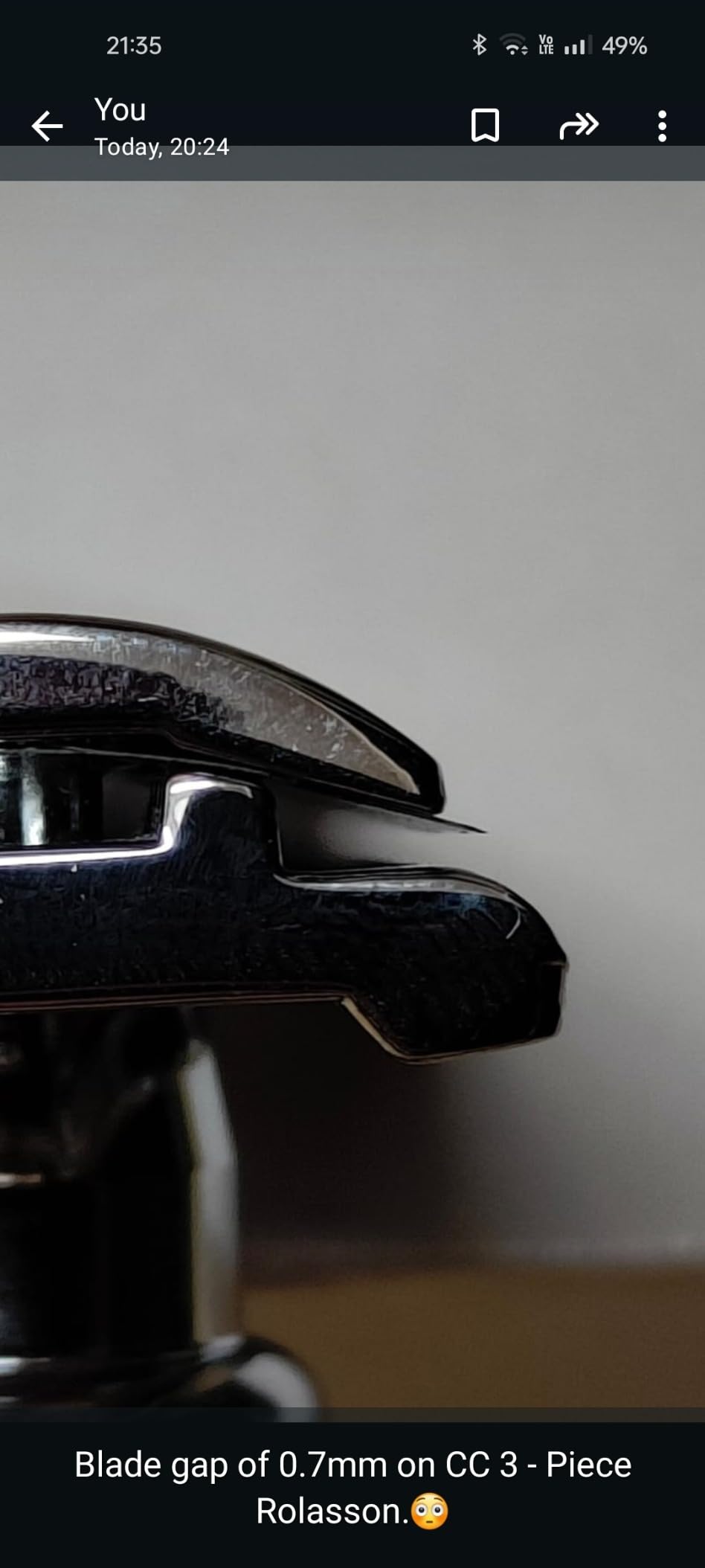 Rolason Brass Alloy Three Piece double edge Brass metal safety razor ...