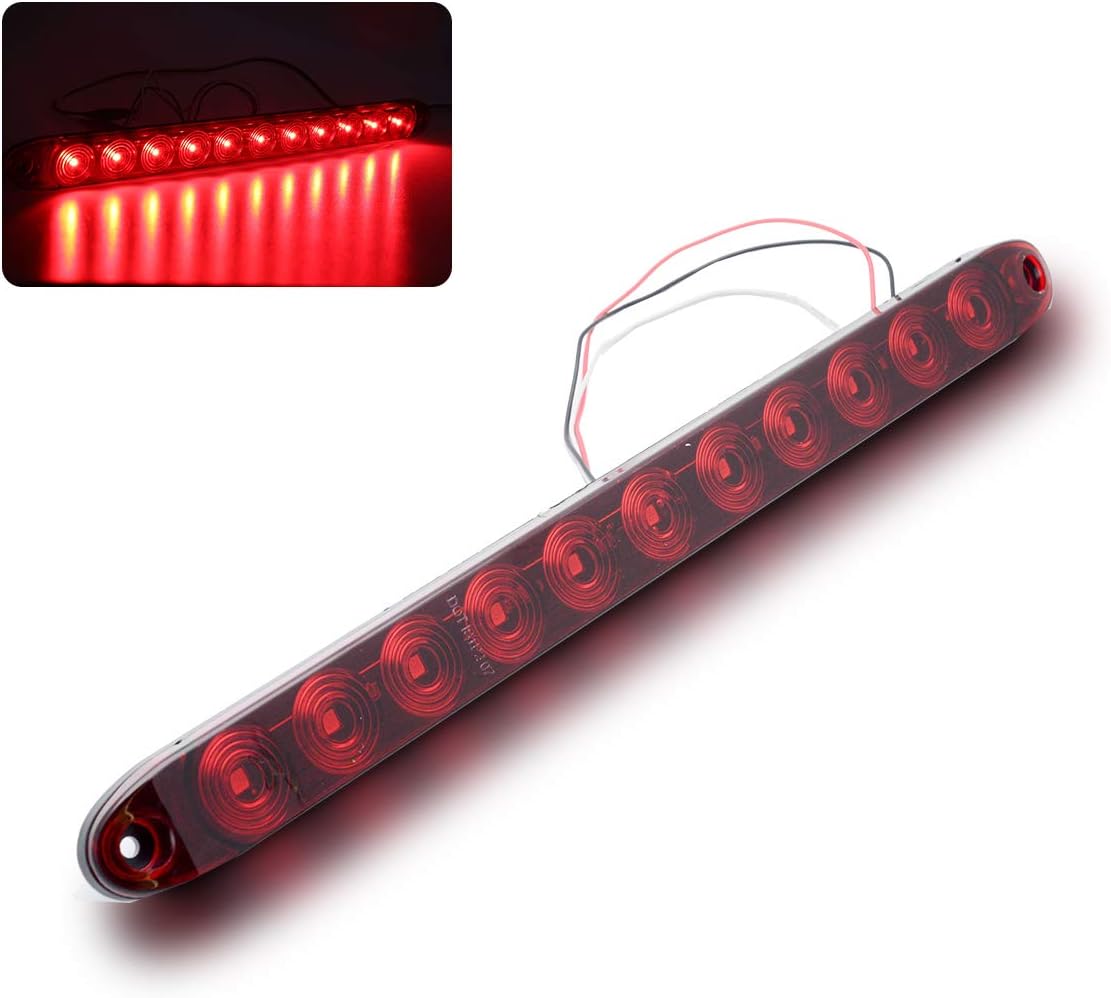 MASO Universal Car LED Third Brake Light High Mount Rear 11 LED Stop ...
