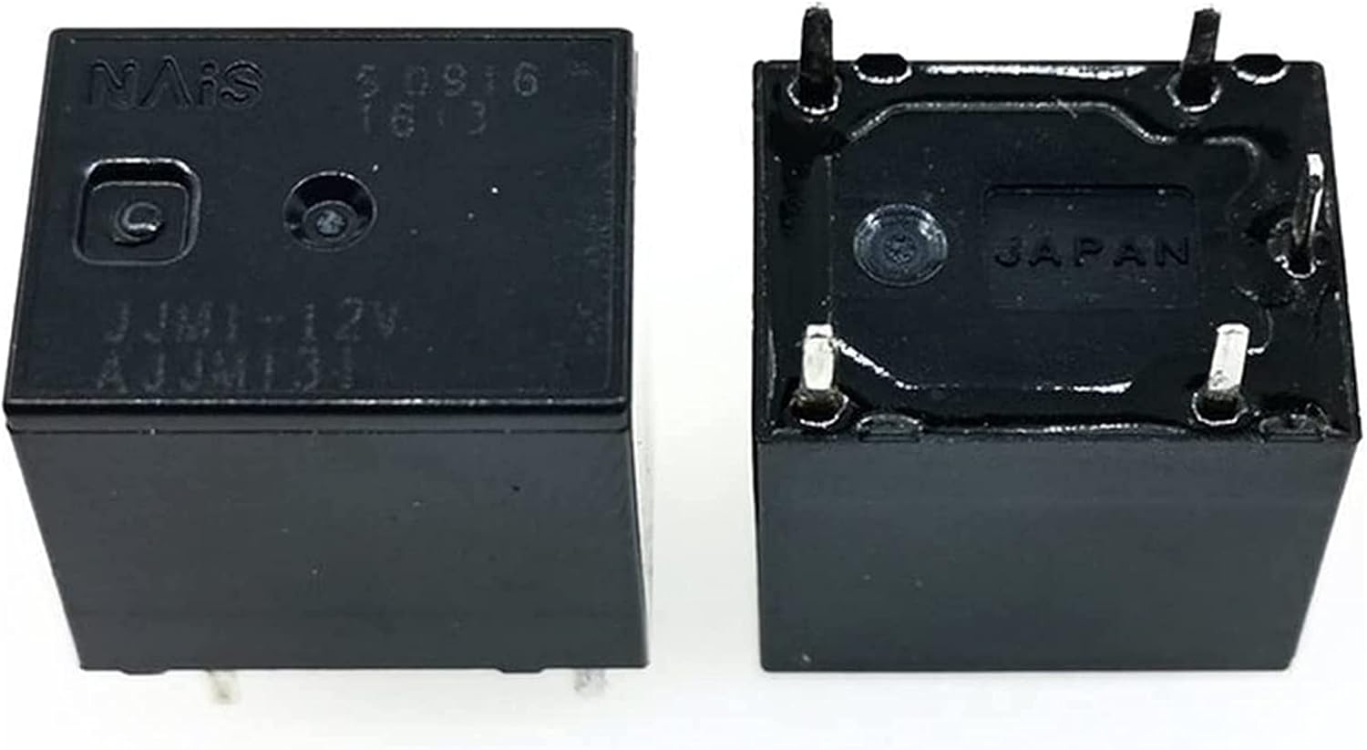 Kigauru Relay 20PCS JJM1-12V JJM1-9V Auto Relay AJJM131 9V 12V DIP5 12VDC (Size : JJM1-9V ...