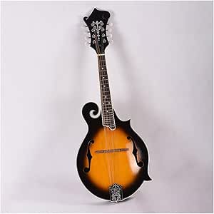 Amazon.com: Mandolin Instrument F Style 8-string Handmade Acoustic ...