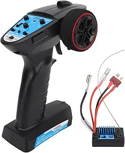 RC Radio System Transmitter and Receiver, 3 Channel RC Remote ...