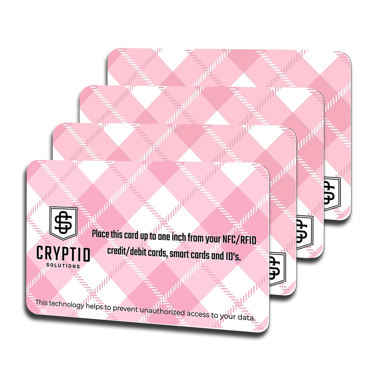 Amazon.com: Cryptid Solutions RFID Blocking Cards 4 Pack - Slim ...