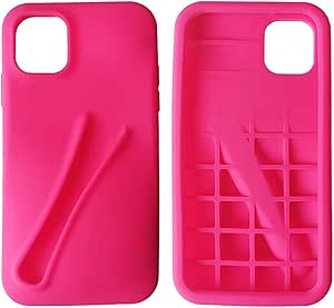 Lip Gloss Holder Case for iPhone 11, Lipgloss Case Lipstick Lip Glaze ...