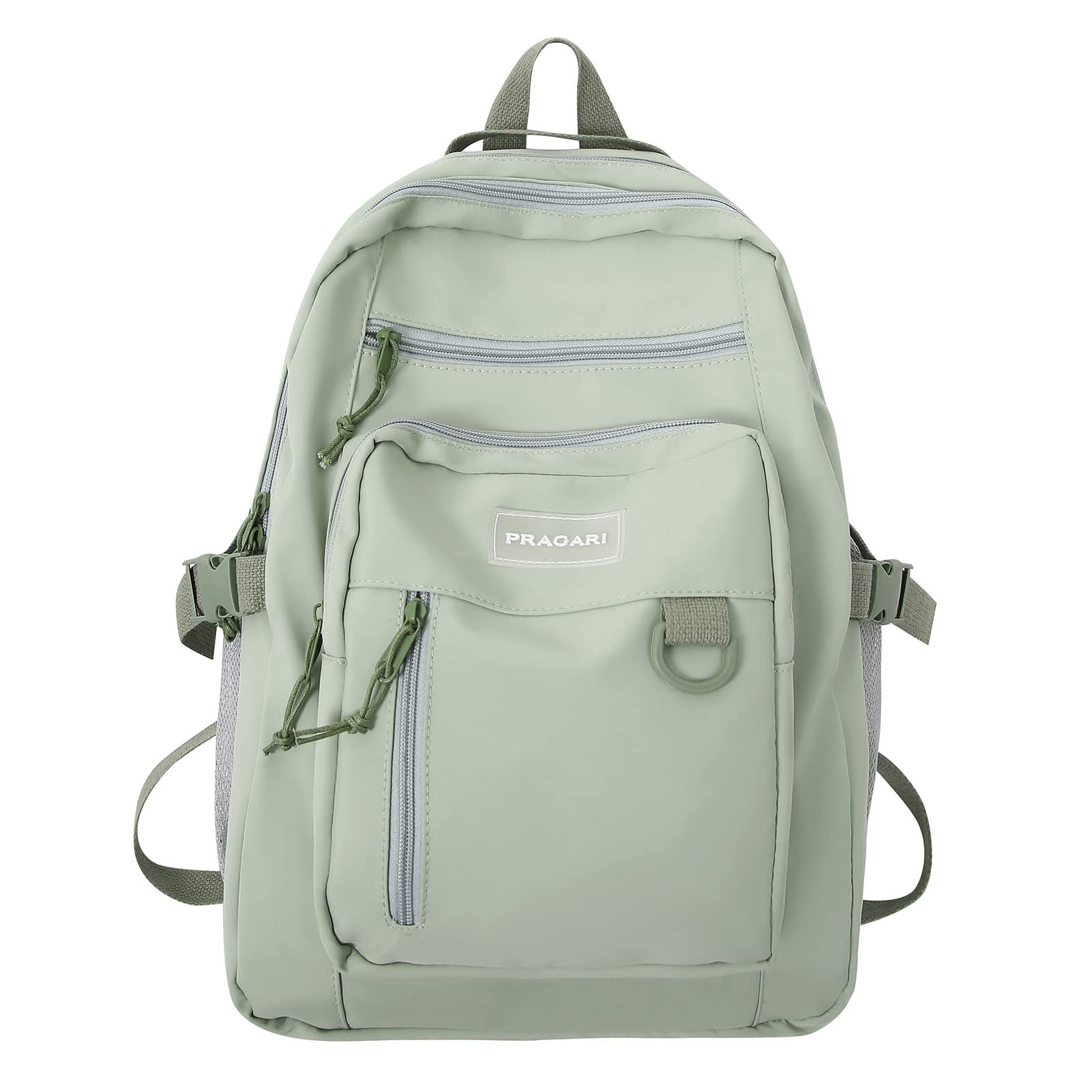 Amazon.com | PRAGARI Kids Backpack for School Cute Aesthetic Green ...