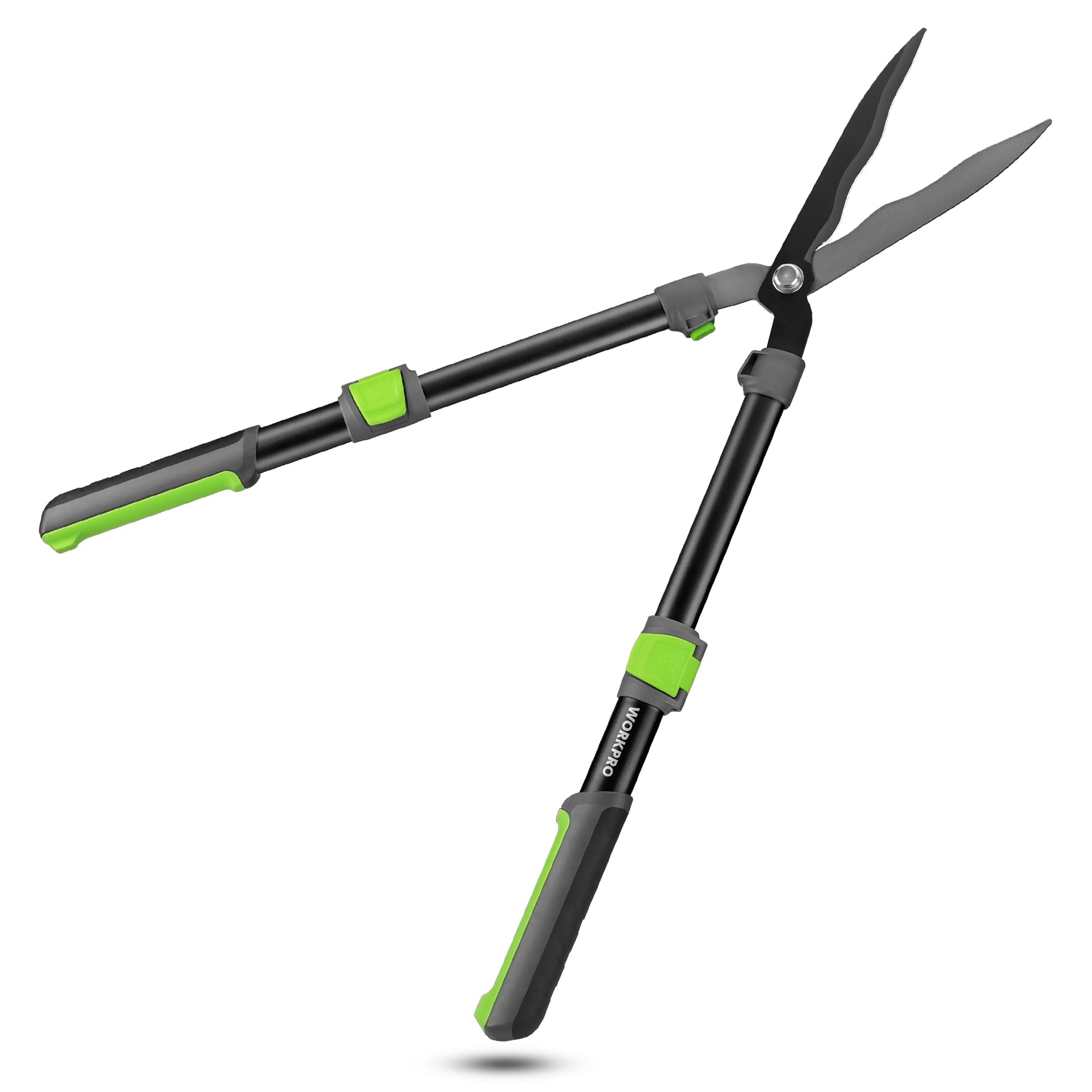 Amazon.com : WORKPRO Extendable Hedge Shears, 25-33" Manual Hedge ...