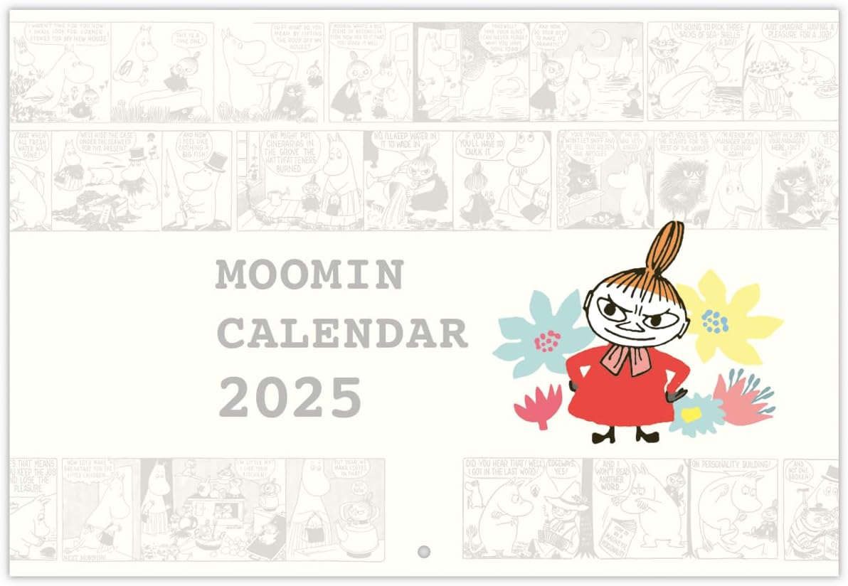 Amazon.com: Hallmark Moomin Little My 2025 Calendar Wall Hanging Large ...