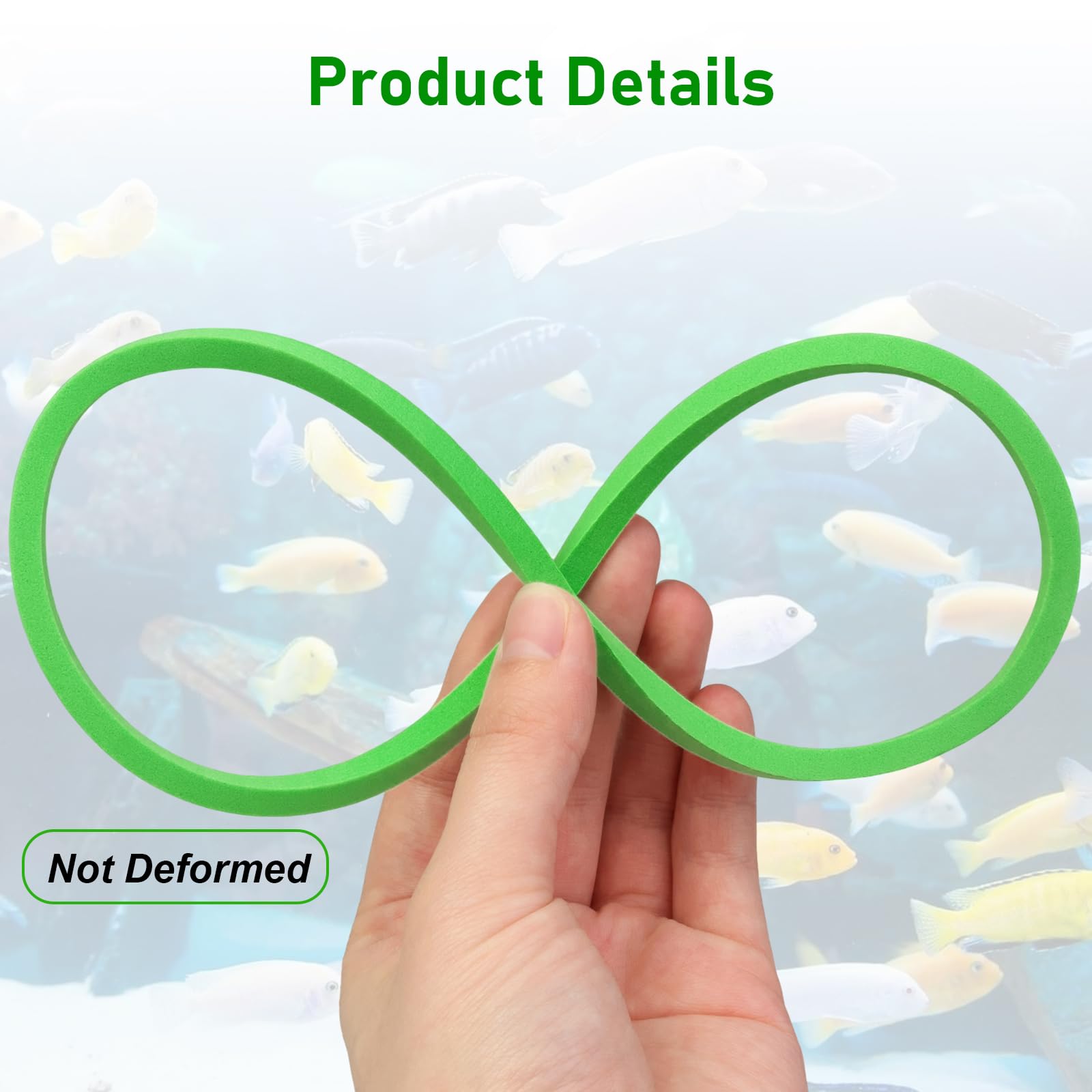 Snapklik.com : FWUNYVN 10Pcs Aquarium Floating Plant Rings And Fish ...