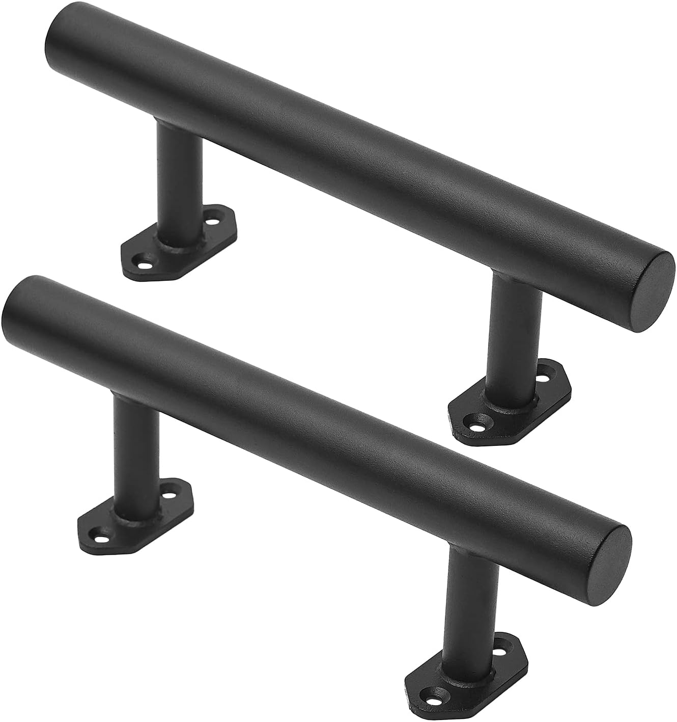 Amazon.com: Voilamart 10" Gate Pull Handle, Pack of 2 Black Cast Iron ...