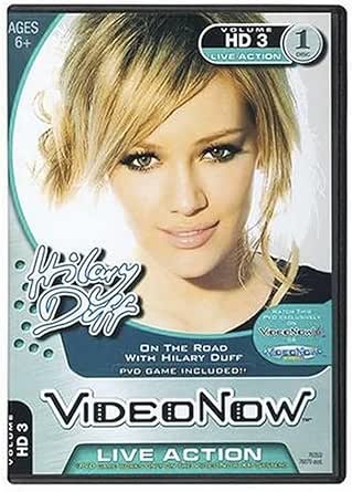 Amazon.com: Videonow Personal Video Disc: On The Road with Hilary Duff ...
