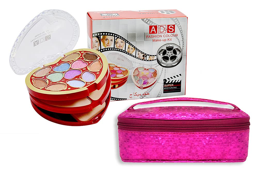 Ads Fashion Colour Make Up Kit With Liner & Rubber Band -Ahrh : Amazon ...