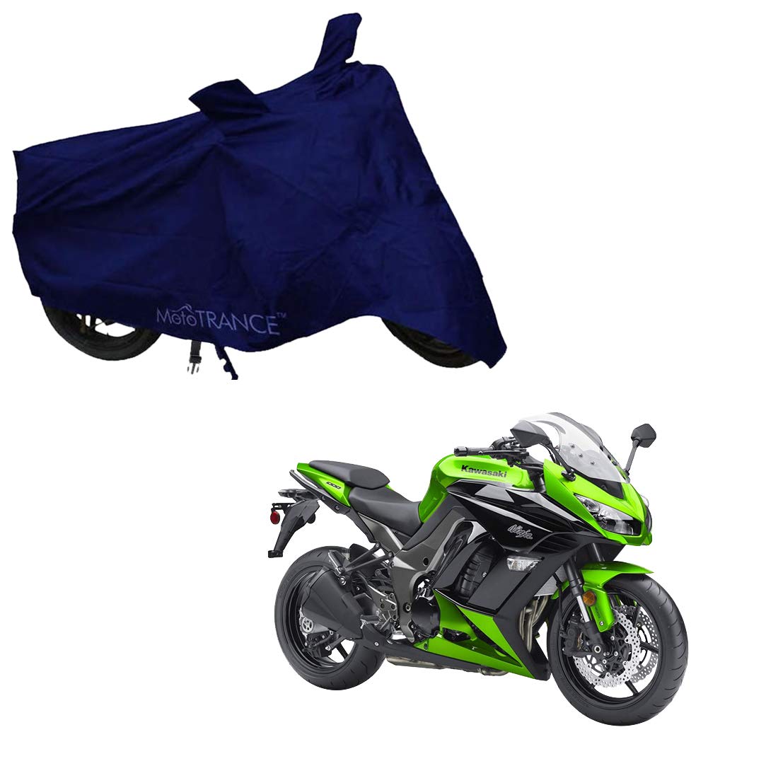 Blue Ninja Bike