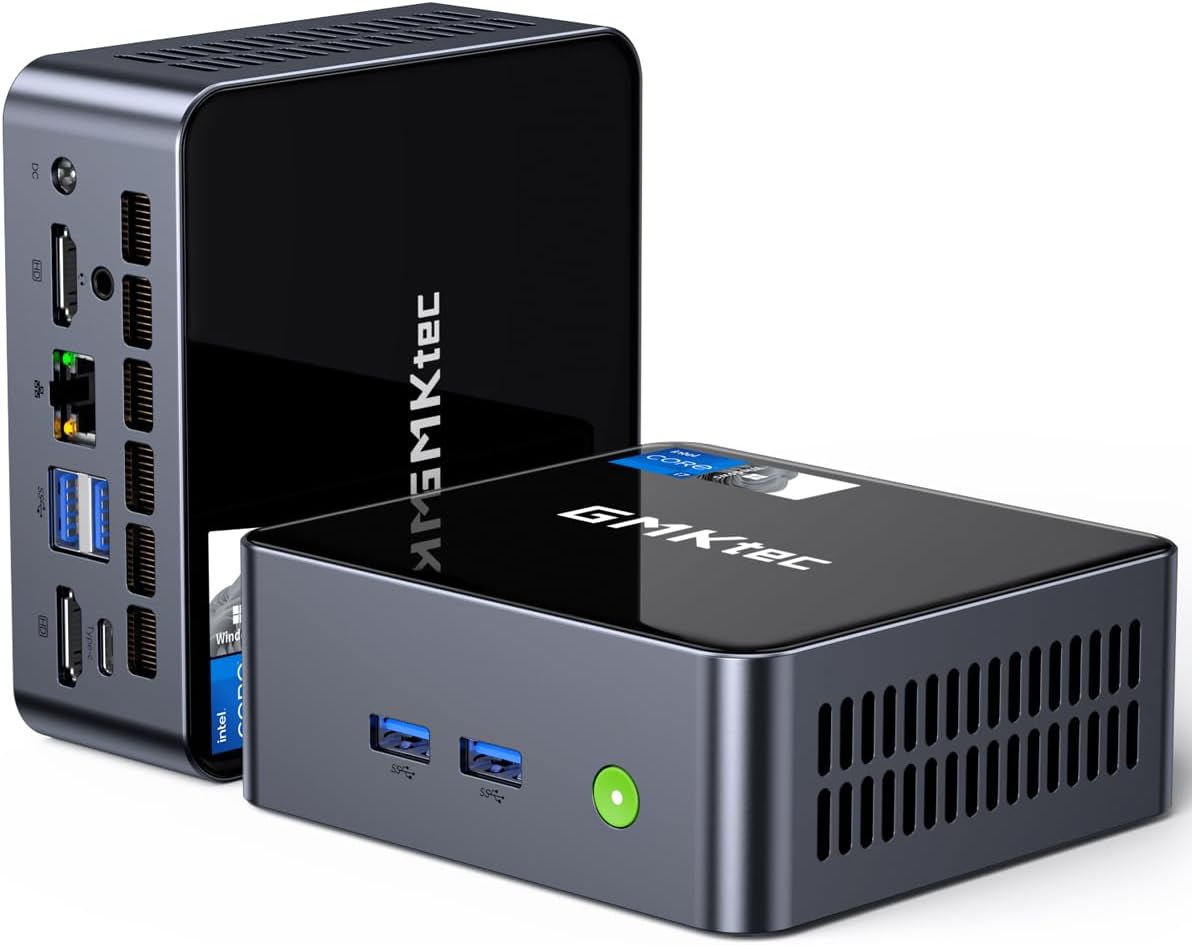 Amazon.com: GMKtec Mini PC, M2 Pro Intel Core i7-1195G7 (Turbo 5.0 GHz ...