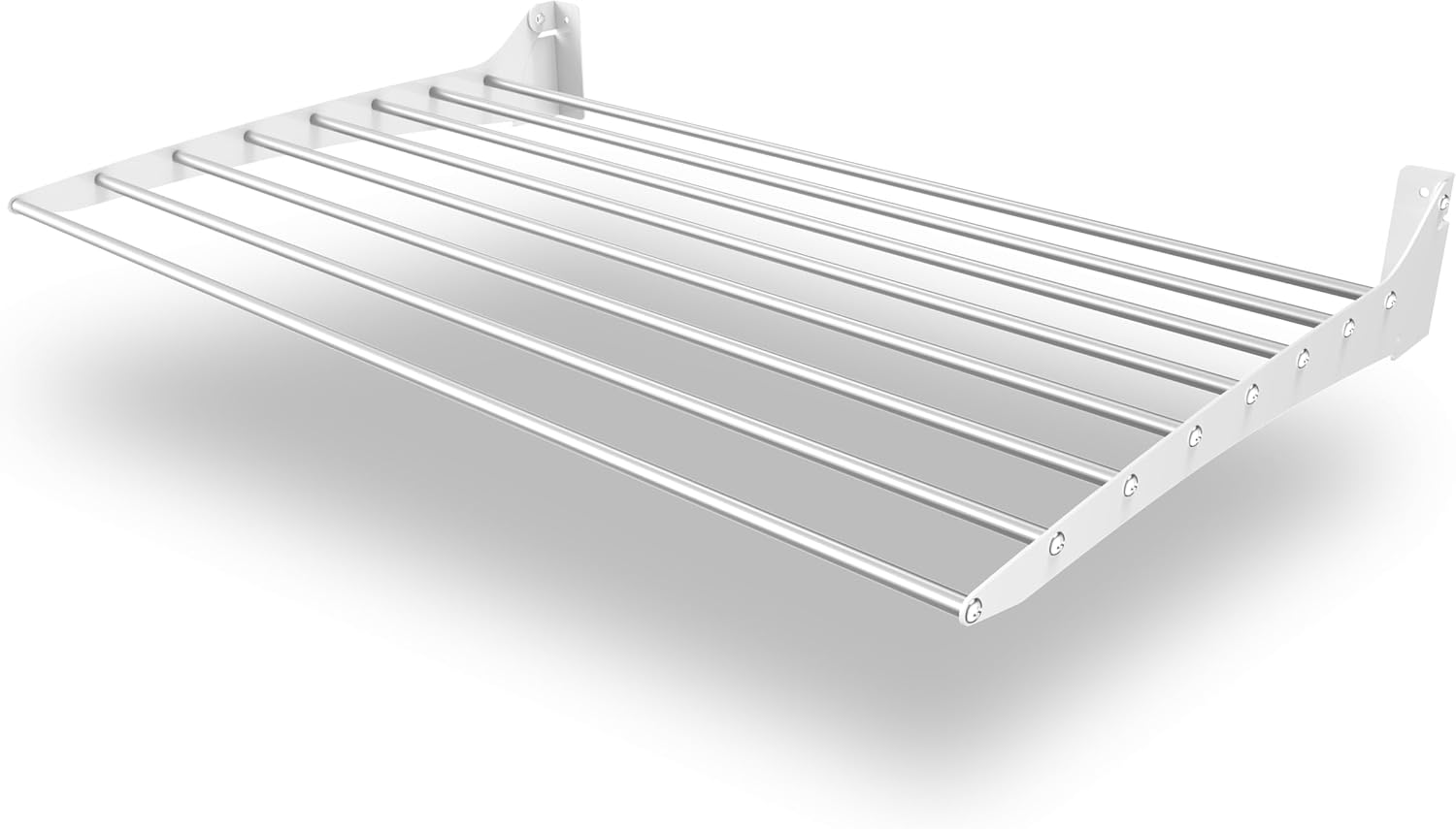 Generic Wall Mounted Clothes Drying Rack, Collapsible Drying Racks Wall ...