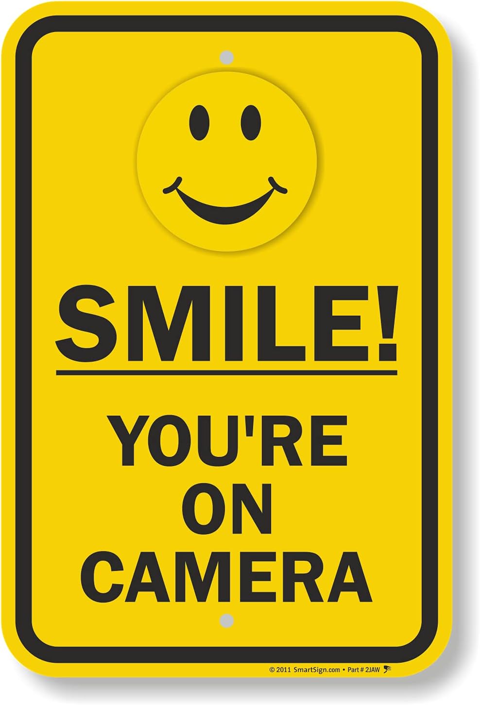 SmartSign - S-8492-AL-12x18 “Notice - Truck Driver Entrance” Bilingual ...