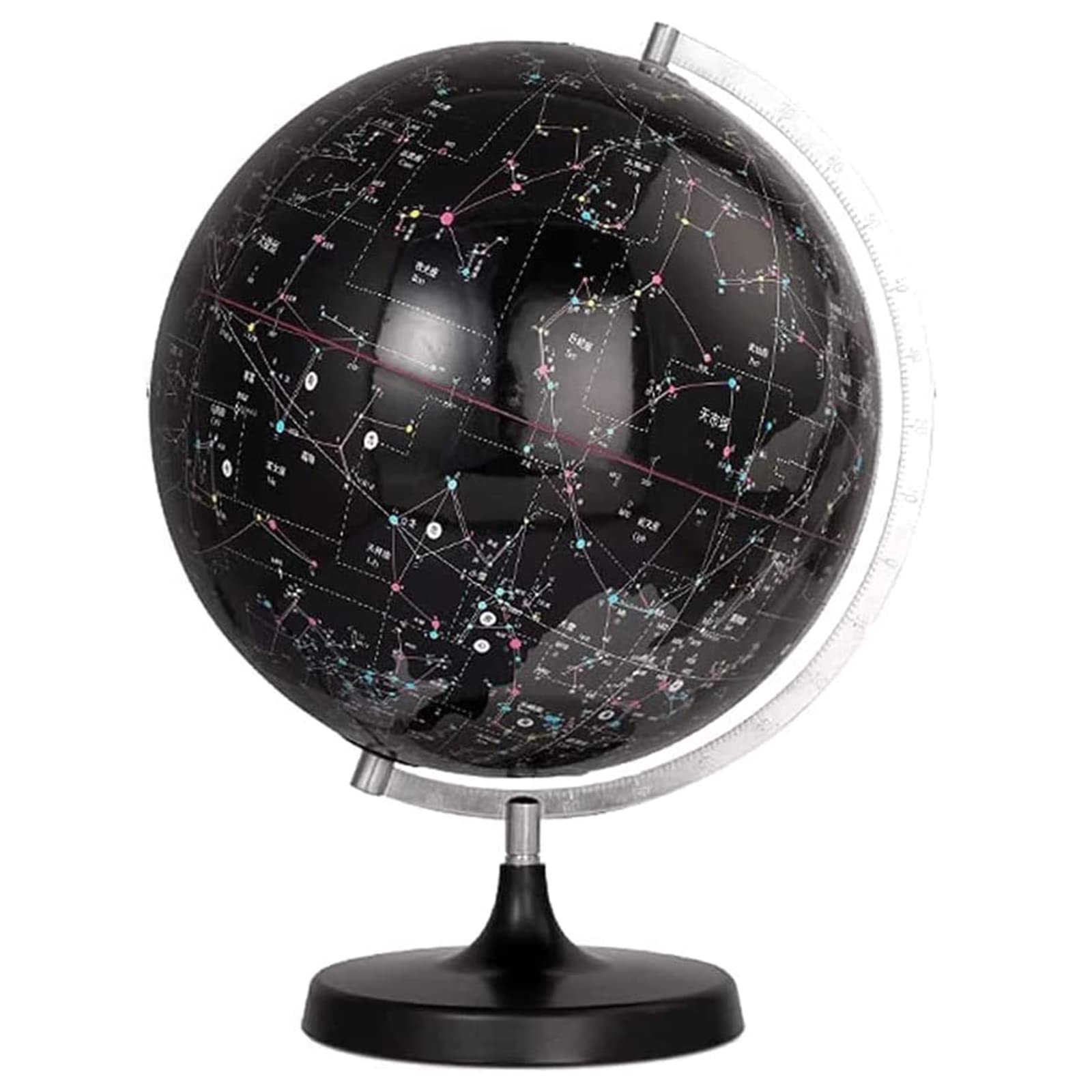 Lighted Constellation Globe Vintage Illuminated Celestial Scan Globe