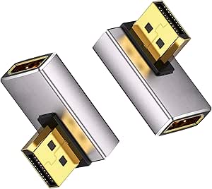 Amazon.com: Duttek 8K Displayport 90 Degree Adapter, Displayport ...