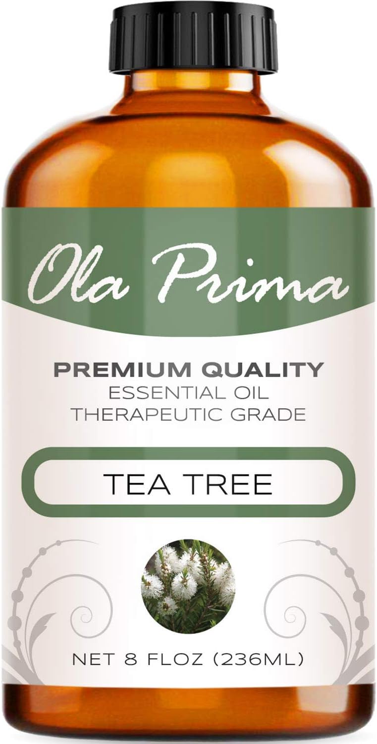 Amazon.com: HEAVENLY PURE Tea Tree Essential Oil - Huge 16 OZ Bulk Size ...