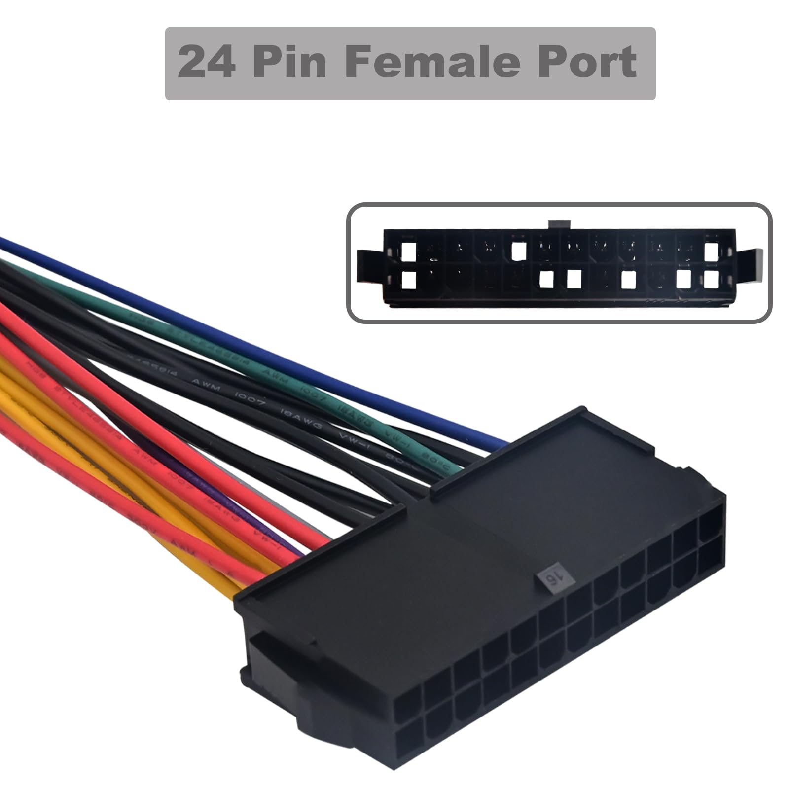 Snapklik.com : COMeap 24 Pin To 18 Pin And CPU 8 Pin To 12 Pin ATX PSU ...