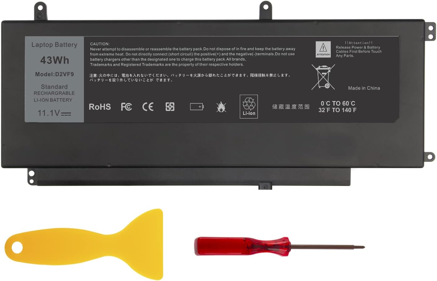 Amazon.com: CMOS Bios Battery for Dell Inspiron 3162 3168 3169-23.21212 ...
