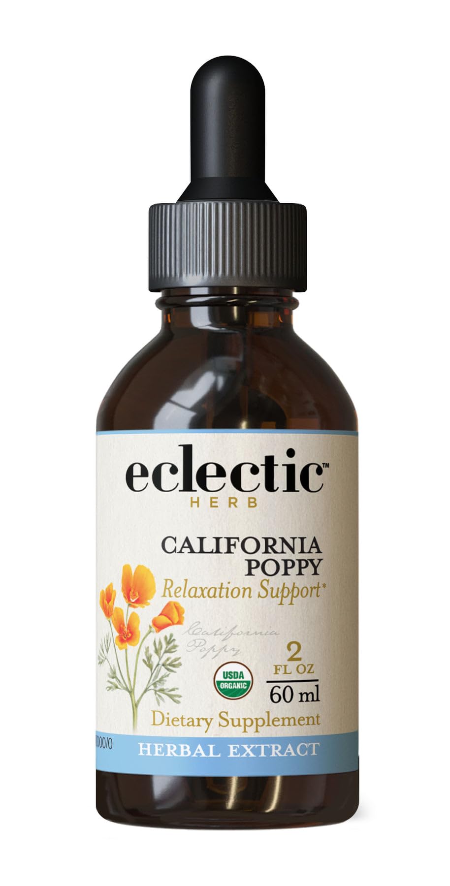 Amazon.com: Eclectic Herb Organic California Poppy Extract - 2 oz ...