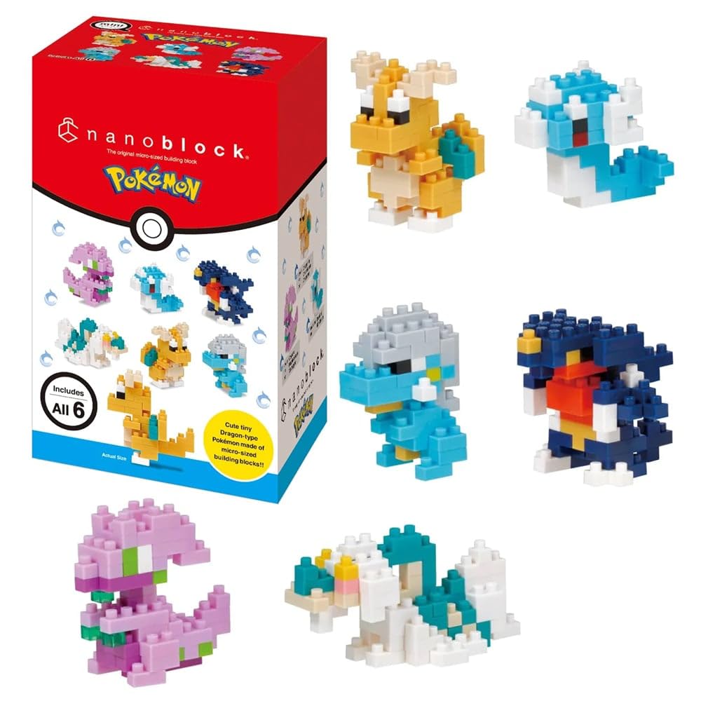 Snapklik.com : Nanoblock - Pokemon - Type Dragon Set 1