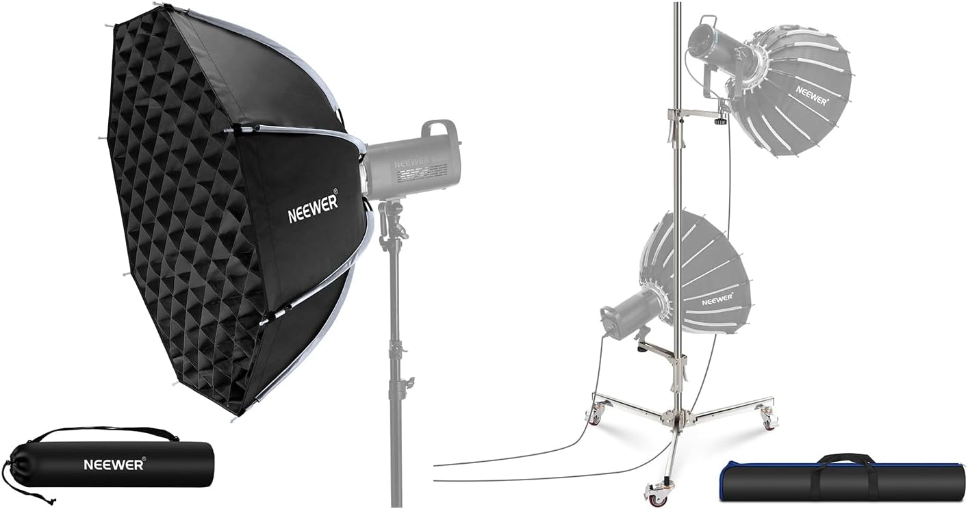 Amazon.com : NEEWER NS35P 35"/90cm Octagonal Softbox, Quick Release ...