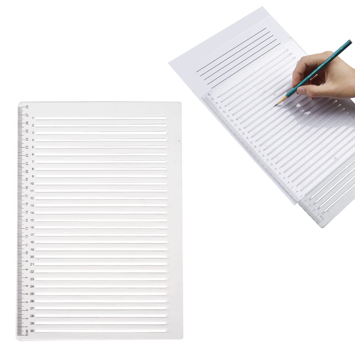 Buy Straight Line Drawing Template Stencil Calligraphy Stencil ...