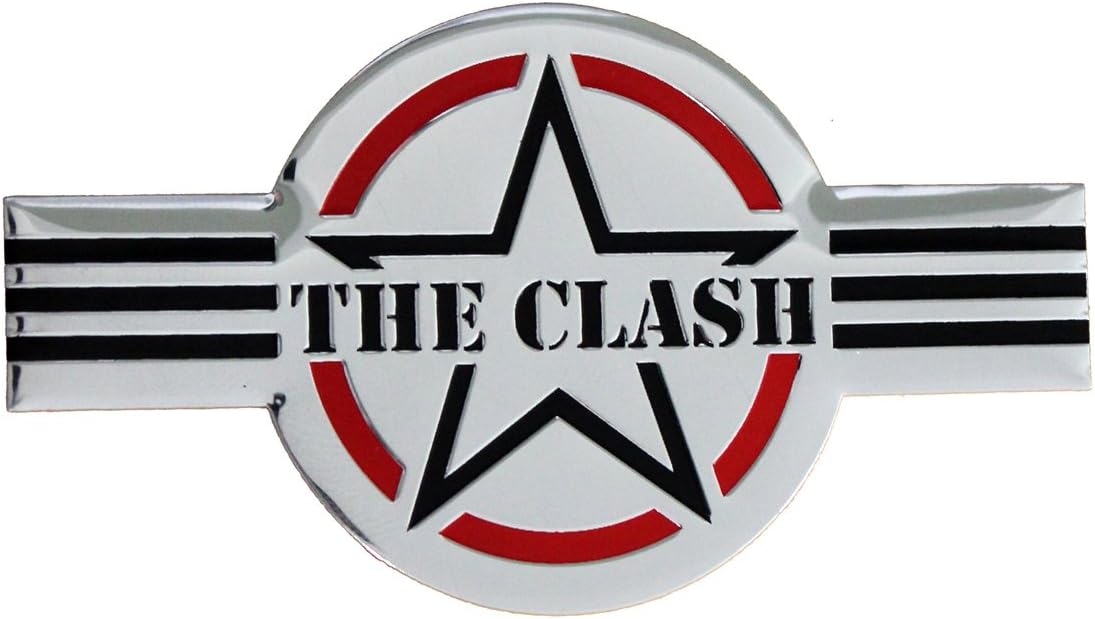 The CLASH Logo, Official Original Licensed Artwork, 9cm - Metal Sticker ...