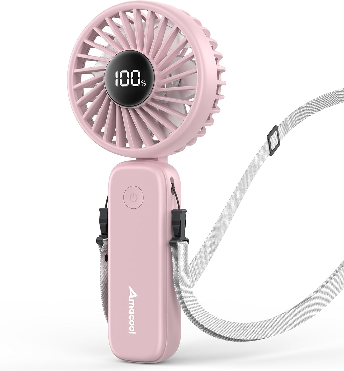 Amazon.com: AMACOOL Handheld Fan Foldable, 5000mAh Rechargeable Hand ...