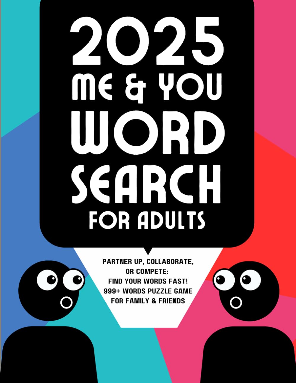 Amazon.com: 2025 Me & You Word Search For Adults: Partner Up ...