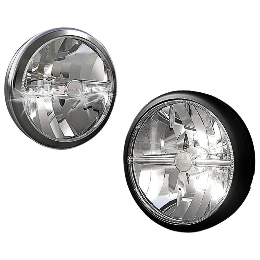 Amazon.com: Valeo New Oem Cibie Oscar Led 7 Inch Full Black Auxiliary ...