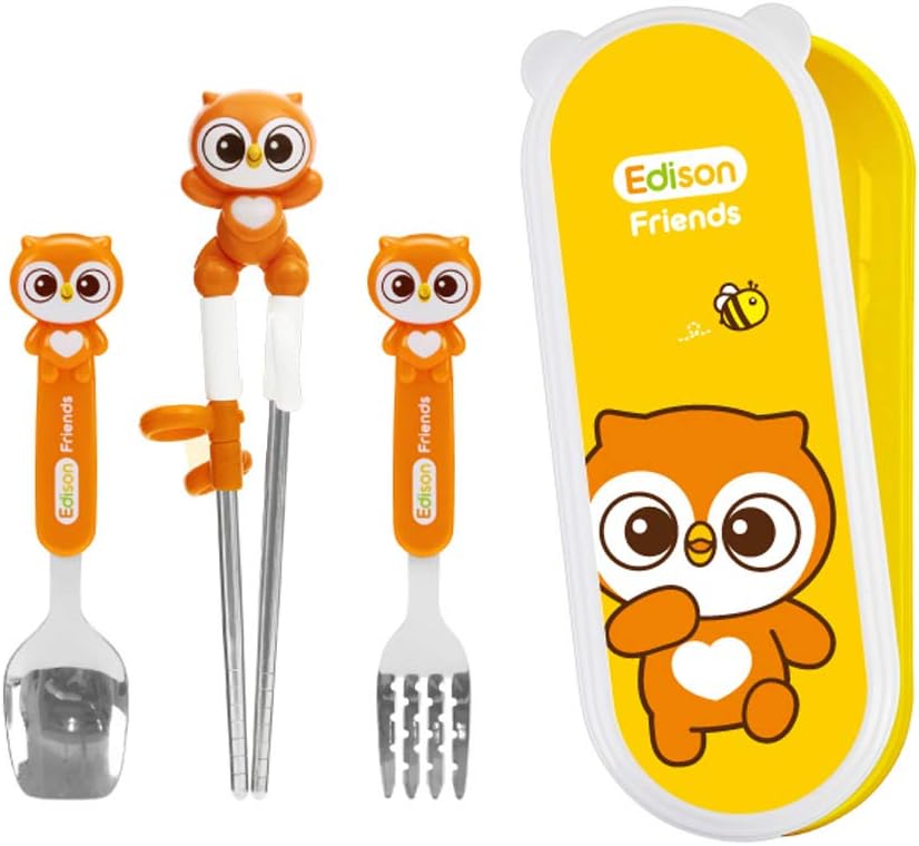 Amazon.com: Edison Friends Petty Training Chopsticks for Right-hand ...