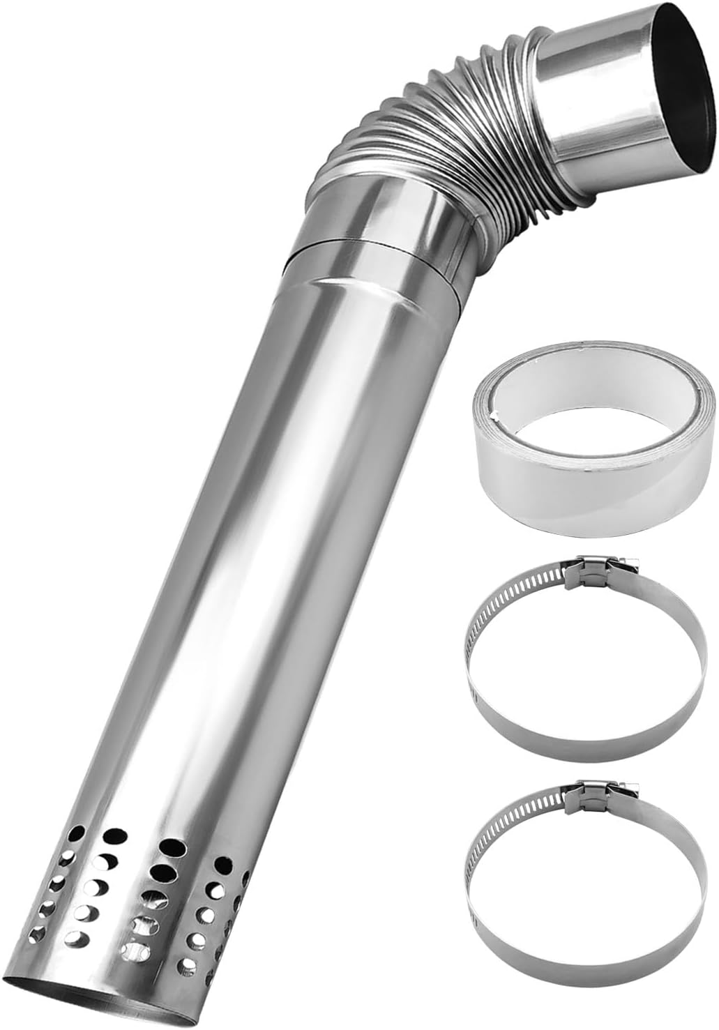 Blulu Stainless Steel Direct Vent Pipe Kit for Tankless Water Heater of ...