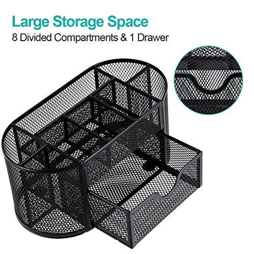 Snapklik.com : MaxGear Mesh Desk Organizer Office Desktop Organizer