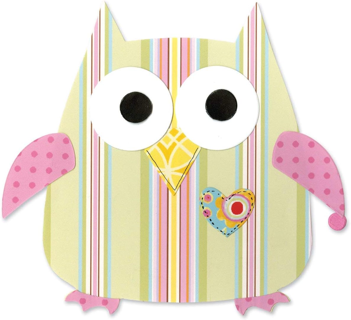 Amazon.com: Sizzix Bigz Die - Owl #2 by Dena Designs