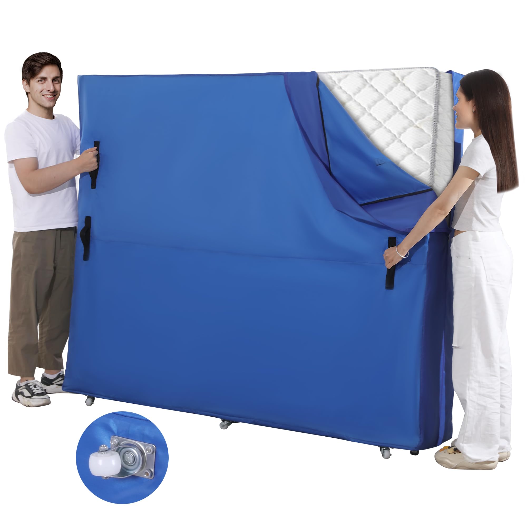 Amazon.com: MABOZOO Rolling Mattress Moving Bag with Wheels, Extra ...
