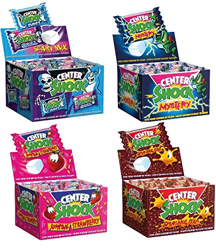 4 Boxen Center Shock Scary Mix, Splashing Cola, Mystery, Jumping ...