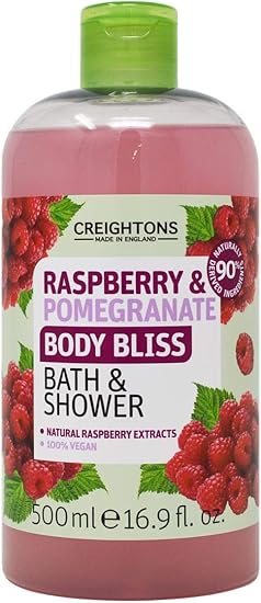 Raspberry and Pomegranate Bath & Shower 500ml : Amazon.co.uk: Beauty