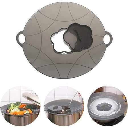 Amazon.com: OYSIR 2Pcs Spill Stopper Lid Cover, Boil Over Safeguard, 10 ...