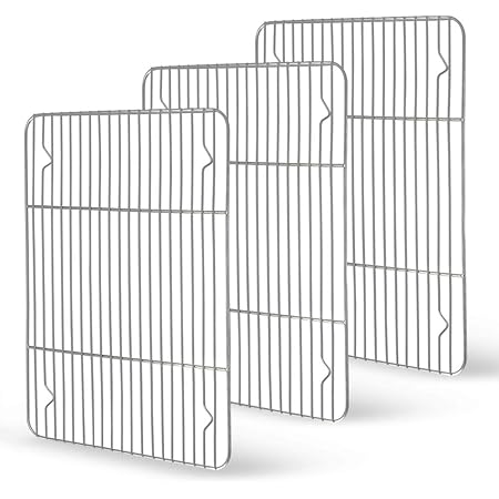 P&P CHEF Cooling Rack Pack of 2, Stainless Steel Small Cooking Rack for ...