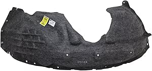 Amazon.com: FITRITE AUTO PARTS Nuevo forro de guardabarros delantero ...